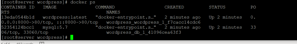 How To Run Wordpress On A Docker Container — Racknerd