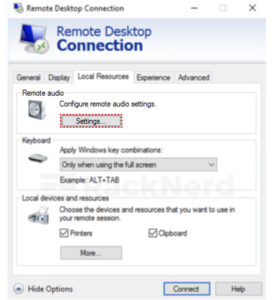 How to Enable Microphone and Sound on Remote Desktop? — RackNerd