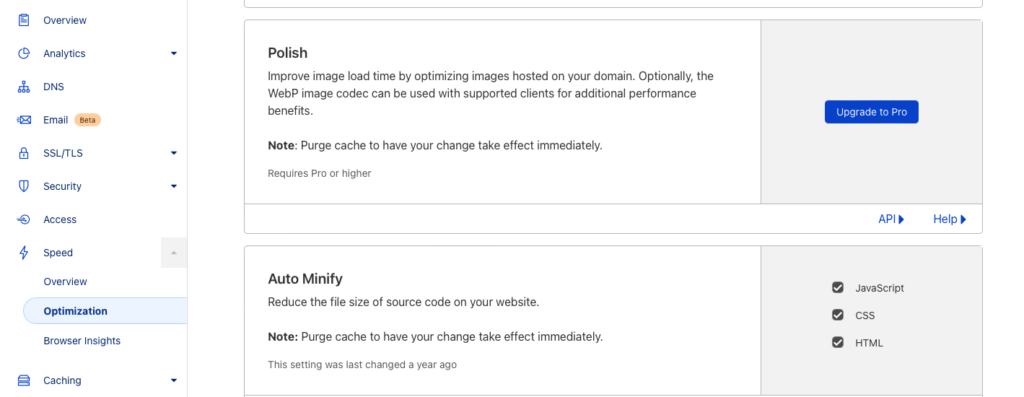 How to Enable Cloudflare Auto Minify on Your WordPress Site — RackNerd