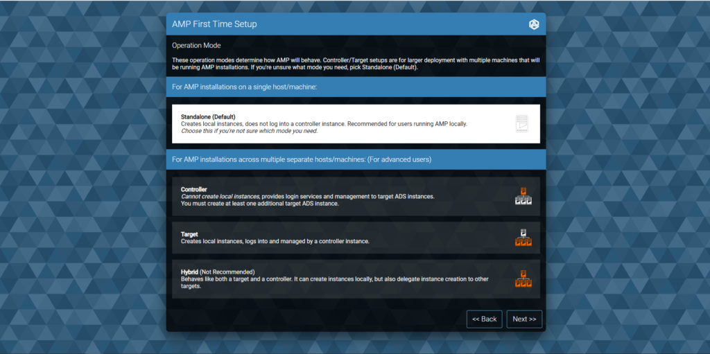 How to Install AMP Game Server Management Panel — RackNerd
