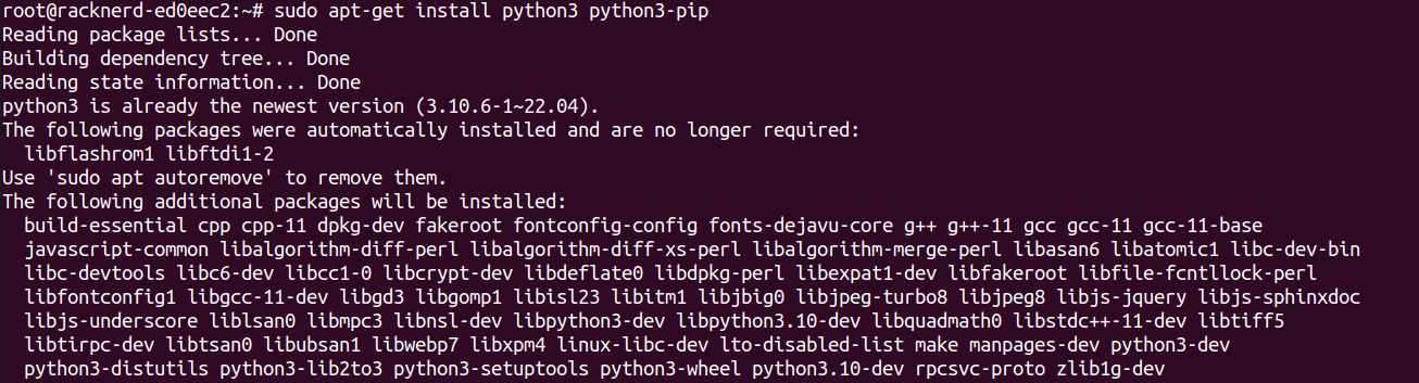 How To Deploy A Python App On An Ubuntu Server Vps Or Dedicated — Racknerd