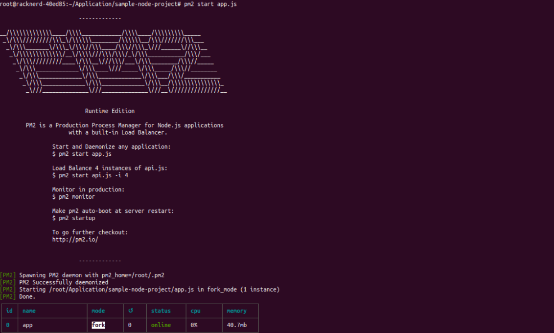 How To Deploy A Nodejs App On An Ubuntu Server — Racknerd 5070