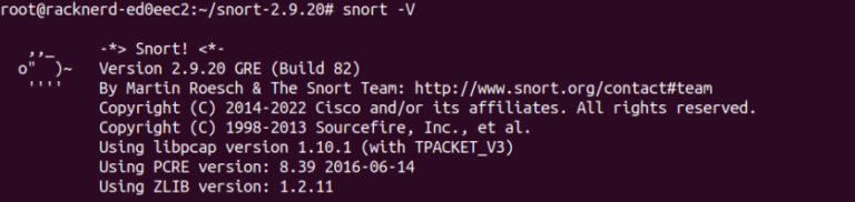 Install Snort Ids Intrusion Detection System On Linux Racknerd