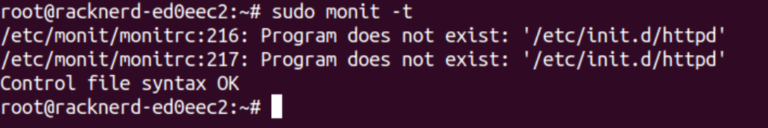 Installing and Configuring ‘Monit’ to Automate Server Monitoring and Maintenance — RackNerd