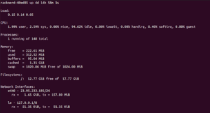 rtop – A Tool to Monitor Linux Servers Remotely — RackNerd